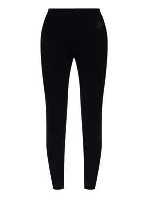 Moncler Ribbed Leggings - Navy Blue