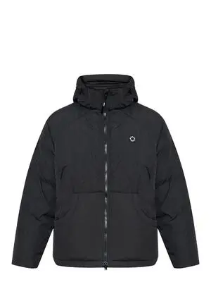 Kenzo Puffer Jacket With Logo - Black