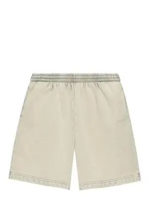 Balenciaga Logo Shorts - Cream