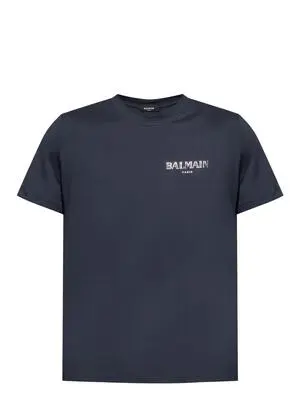 BALMAIN T-shirt With Printed Logo