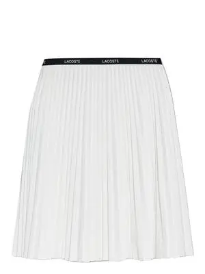 Lacoste Pleated Skirt - White