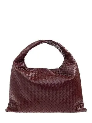Bottega Veneta Hop Large Shoulder Bag - Burgundy