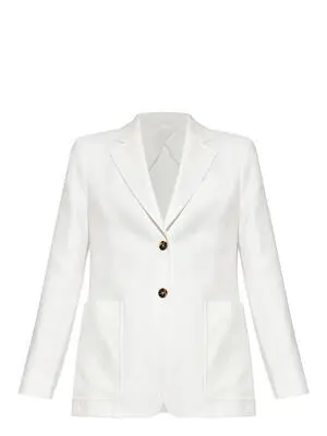 Max Mara Linen Blazer - White