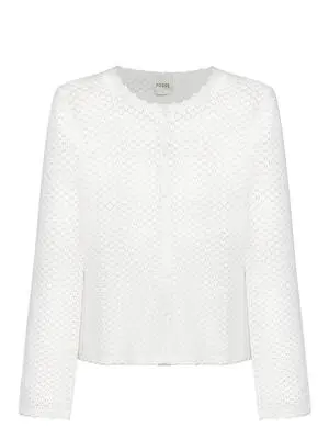Posse Helena Cardigan - White
