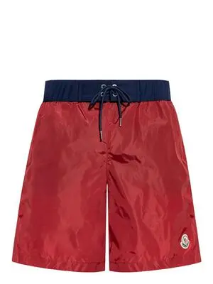 Moncler Swim Shorts - Red