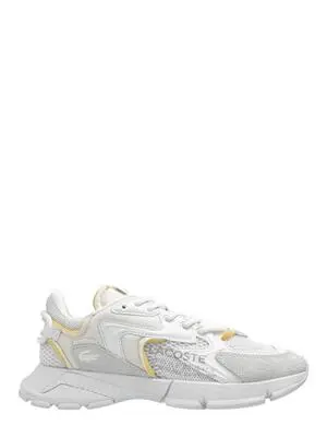 Lacoste Leather And Mesh Sneakers - White