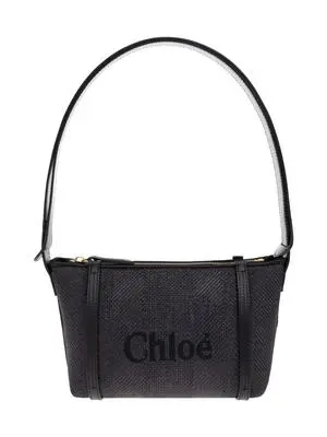 Chloé Rectangular Shoulder Bag - Black