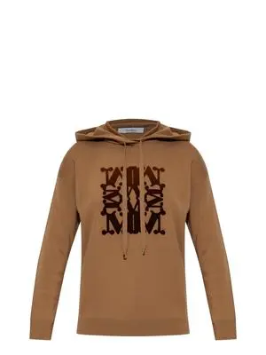 Max Mara Taddeo Wool Sweatshirt - Brown