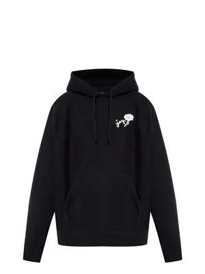Marc Jacobs Daisy Graphic Hoodie Black