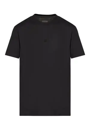 Givenchy T-shirt With Monogram - Black