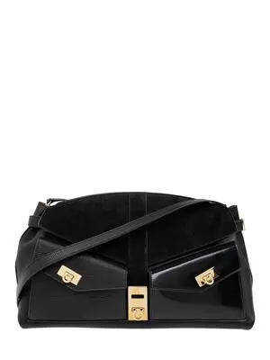 FERRAGAMO Large Shoulder Bag - Black