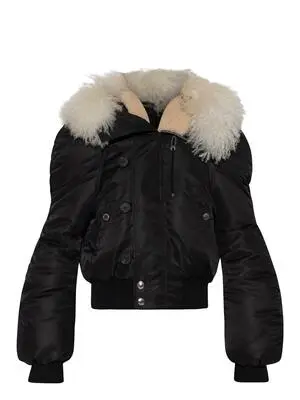 Alexander McQueen Bomber Jacket - Black