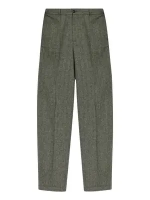 Moncler Woolen Trousers - Grey