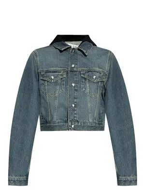 Alaïa Denim Jacket - Blue