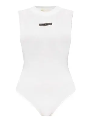 Fear Of God Logo Bodysuit - White