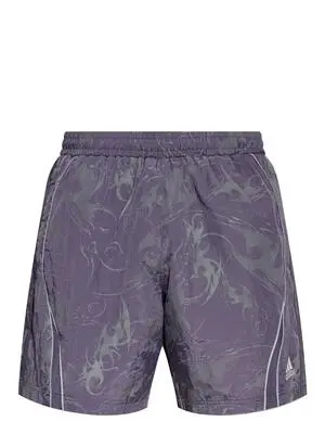 ADIDAS ORIGINALS Logo Shorts - Purple
