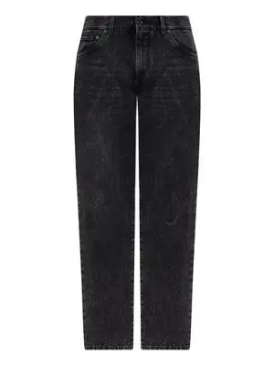 Dolce & Gabbana Classic Cut Jeans - Black