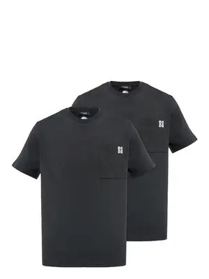 Dsquared2 2-pack Of Logo T-shirts - Black