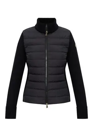 Moncler Stand-collar Cardigan - Black