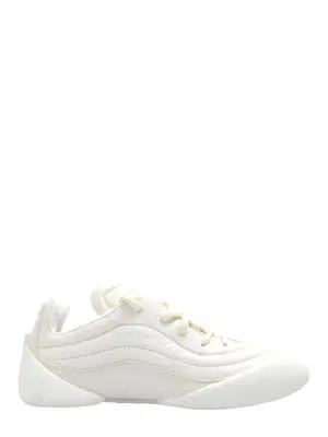 Alexander McQueen Flexion Leather Sneakers - Cream