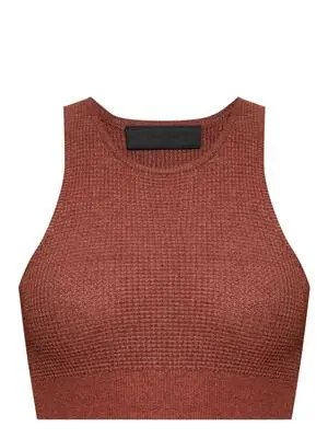 Fear Of God Ribbed Crop Top - Pink