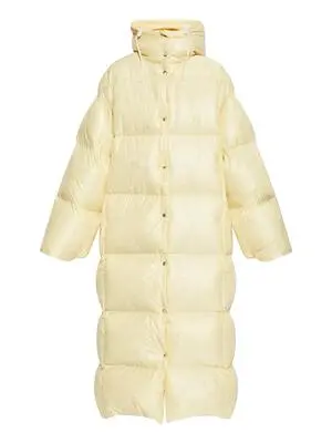 JIL SANDER Long Down Coat - Yellow