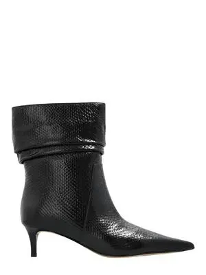 Michael Kors Dawn Heeled Ankle Boots - Black