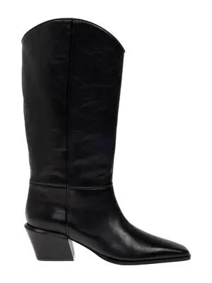 Paris Texas Bettina Heeled Boots - Black