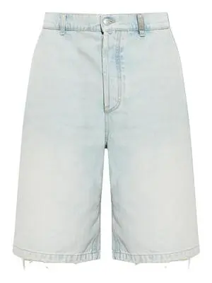 Alexander McQueen Denim Shorts - Light Blue