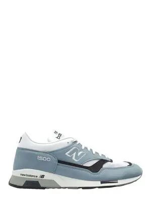 NEW BALANCE Suede And Leather Sneakers - Blue
