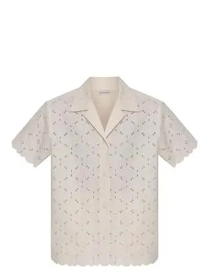 Moncler Lace Shirt - Cream