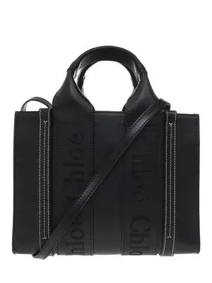 Chloé Woody Small Shopper Bag - Black