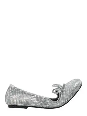 Balenciaga Leopold Ballet Flats - Silver