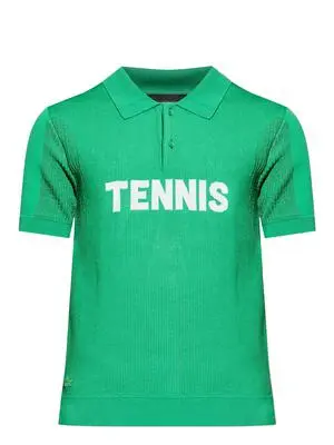 Lacoste Ribbed Polo - Green