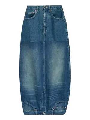 Vetements Denim Skirt - Blue