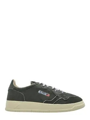 AUTRY Medalist Low Suede Sneakers - Green