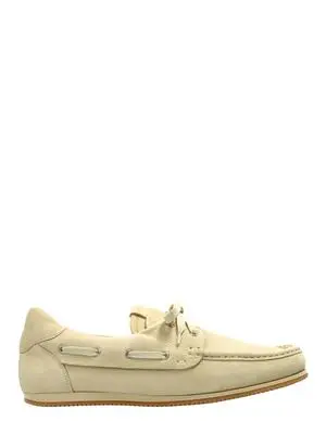 Jacquemus Les Batto Leather Loafers - Cream