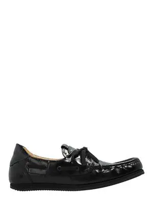 Jacquemus Les Batto Leather Loafers - Black