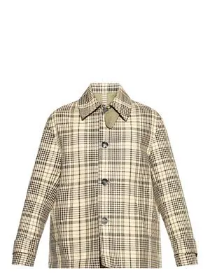 Ami Plaid Pattern Jacket - Green