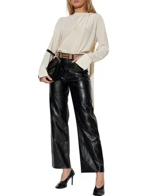 Victoria Beckham Silk Top - Cream
