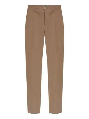 Burberry Cotton Trousers Type `chinos - Beige