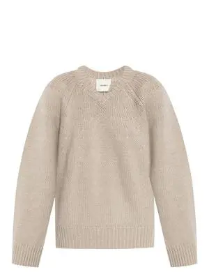 LISA YANG Oia Cashmere Sweater Beige