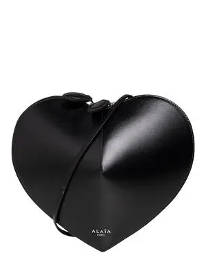Alaïa Coeur' Shoulder Bag - Black
