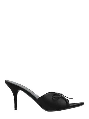 Balenciaga Heeled Knife Mules Black