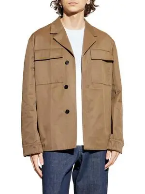 JIL SANDER Pocket Shirt - Brown