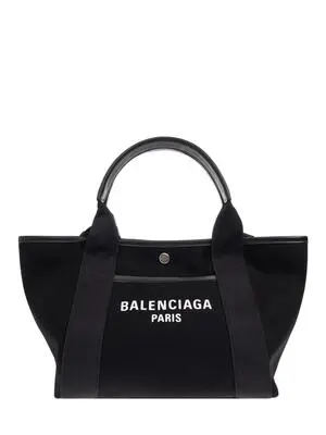Balenciaga Biarritz Small Shopper Bag - Black