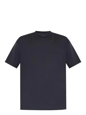 Givenchy T-shirt With Round Neckline - Navy Blue