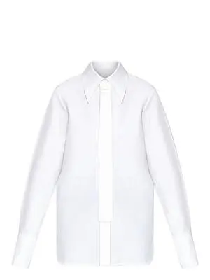 JIL SANDER Shirt With Tie - White