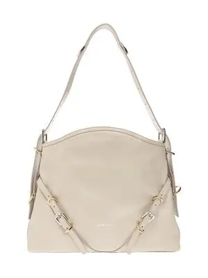 Givenchy Voyou Medium Shoulder Bag - Cream