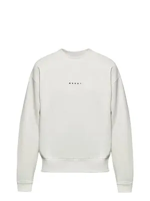 Marni Sweatshirt With Logo - White